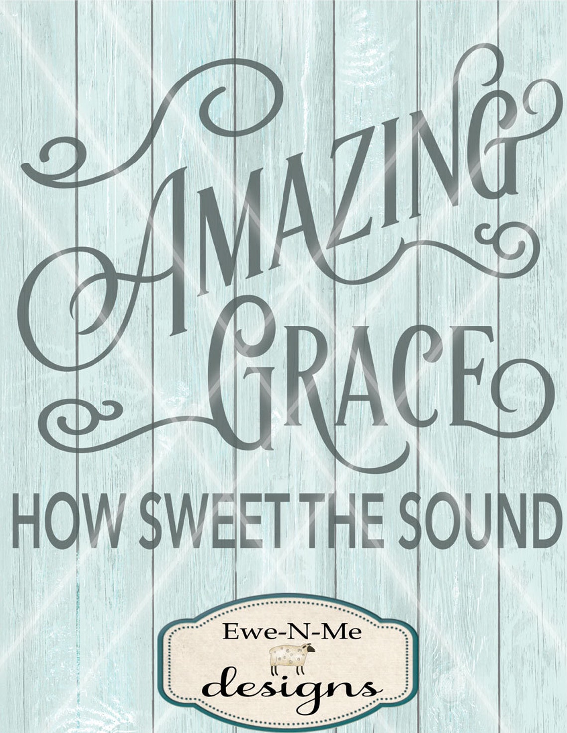 Amazing Grace SVG - Cut File - Amazing Grace How Sweet the Sound Svg ...