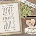 Valentine SVG - Love Never Fails Svg - Arrow Svg - Wedding Svg - Love ...