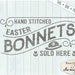 Easter SVG - Easter Bonnet Svg - Easter Cutting File - Easter Bonnets ...