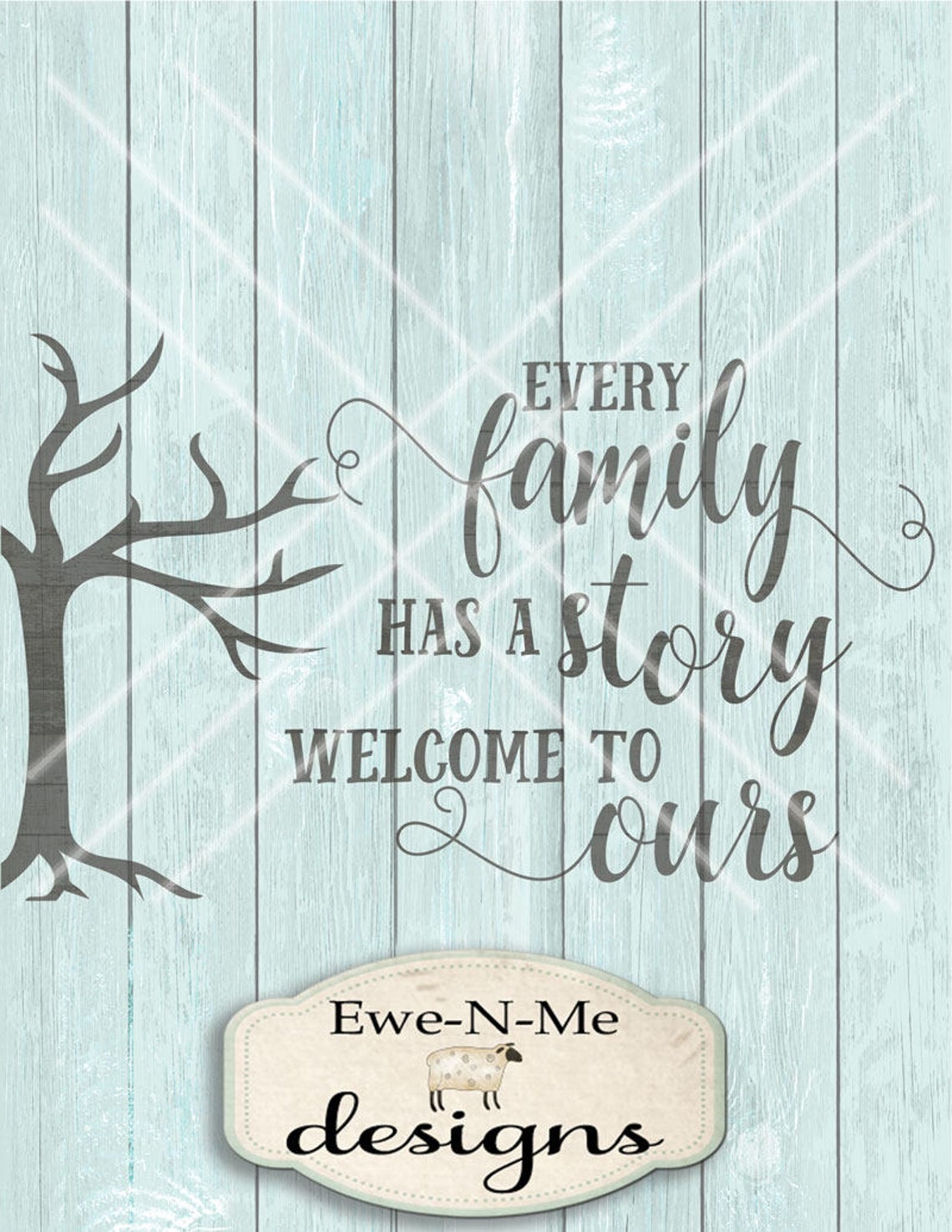 Family SVG - Every Family Has a Story SVG - Family Tree SVG - Family ...