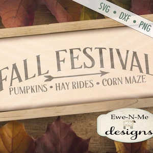 Fall SVG - Fall Festival Svg - Autumn Svg - Market SVG - Harvest Sign ...