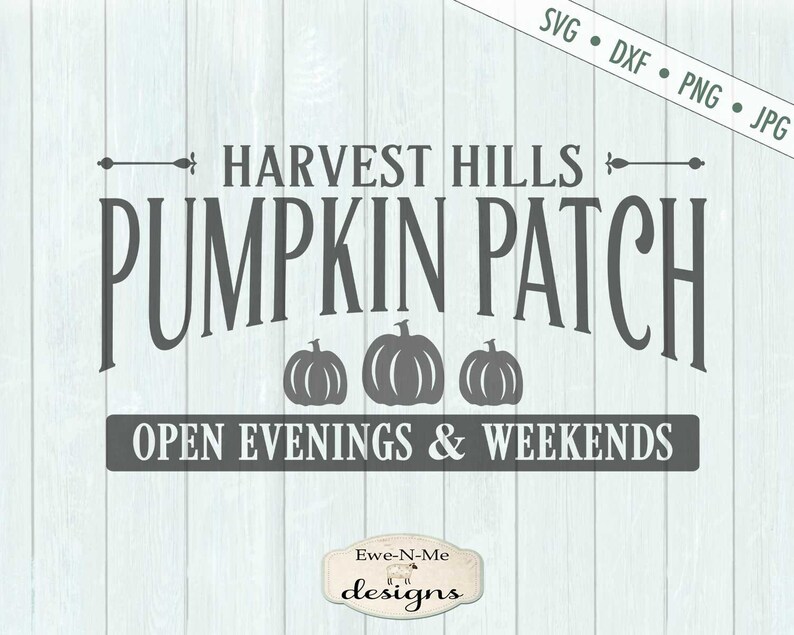 Pumpkin Patch SVG Fall Svg Pumpkin Svg Autumn Svg | Etsy