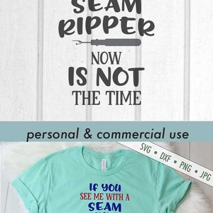 Seam Ripper SVG - Not the Time Svg - Sewing Svg - Sewist SVG - Stitcher ...