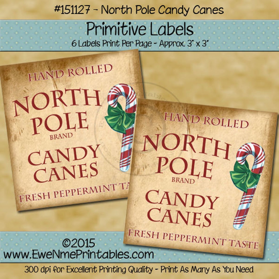 Farmhouse Labels - Printable Labels - Christmas Labels - Rustic ...