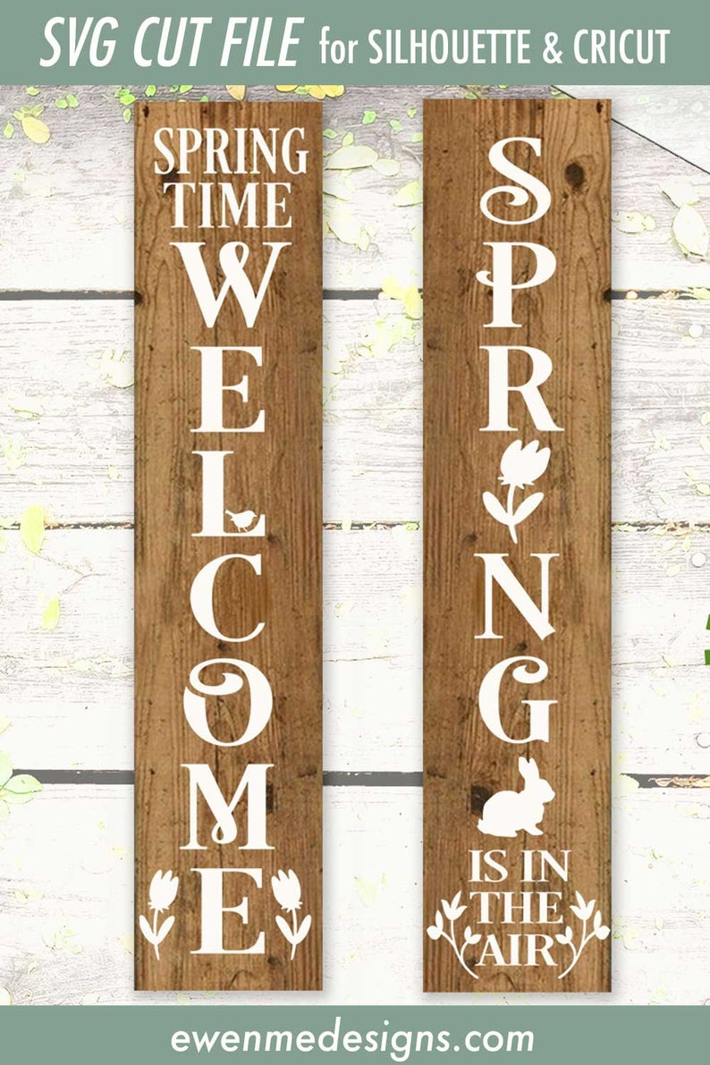 Spring Svg Welcome Svg Porch Sign Svg Spring Time Svg - Etsy Canada