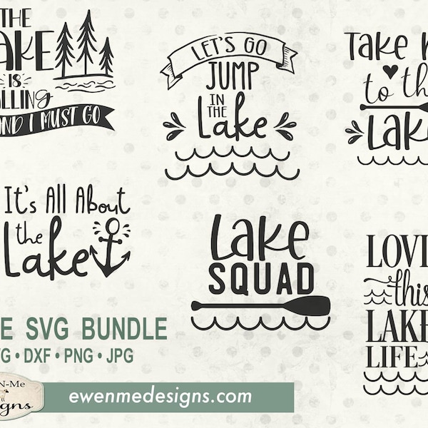 Lake Svg - Etsy
