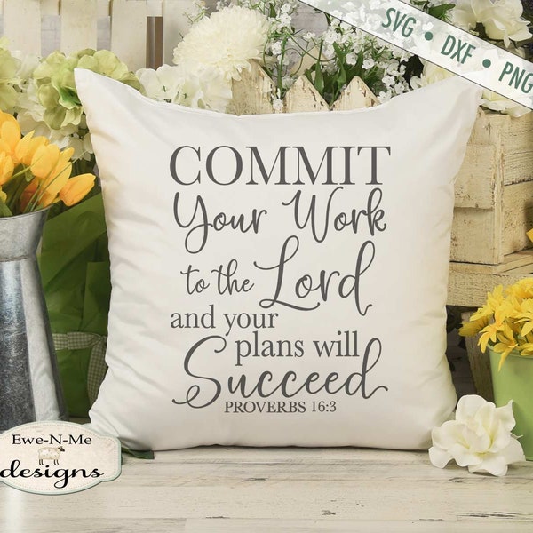 Proverbs 16 3 - Etsy