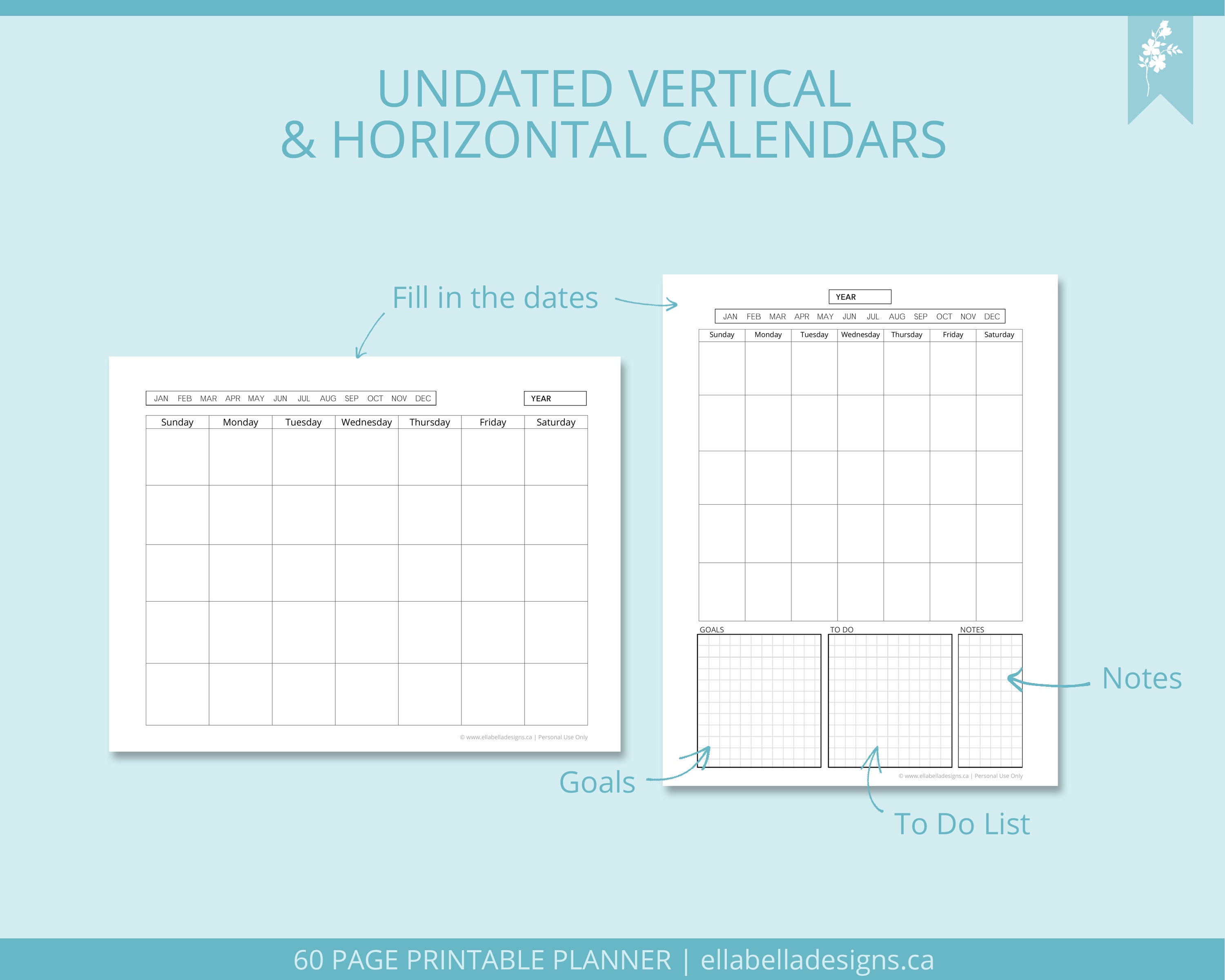 printable-planner-daily-weekly-monthly-planner-pages-etsy