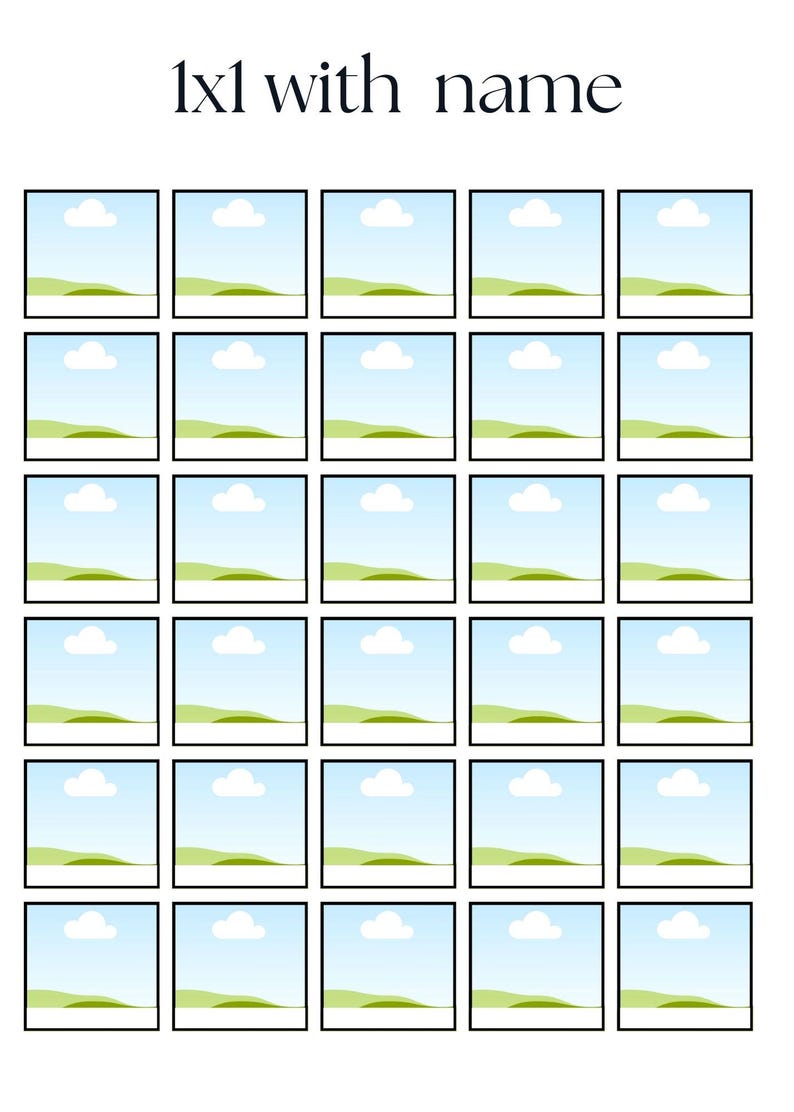 Editable Rush ID and Passport Photo Canva Templates | Drag-and-drop ...