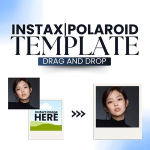 Editable Rush ID and Passport Photo Canva Templates | Drag-and-drop ...