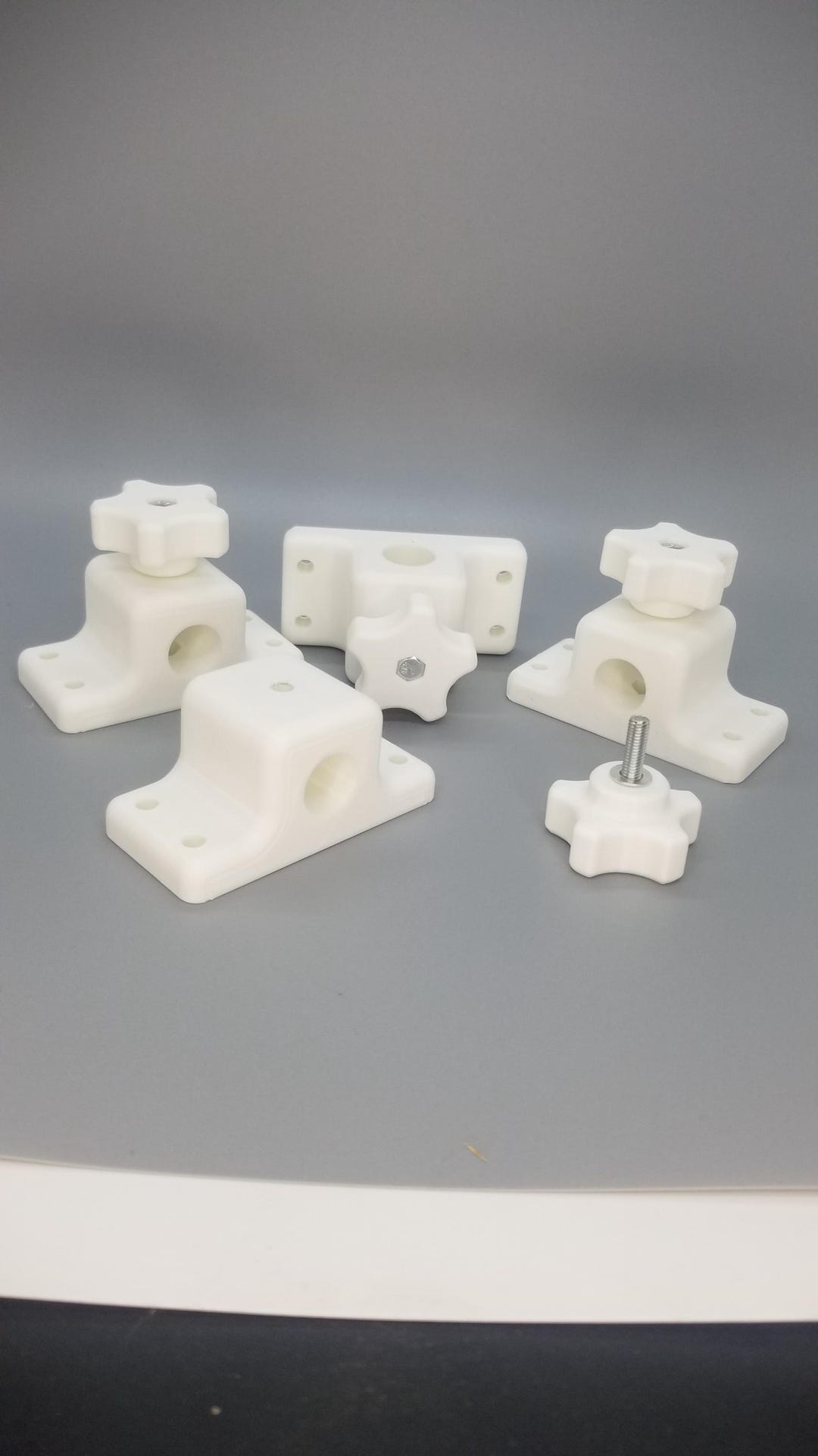 Sluice Box Leg Brackets Set of 4. Sluice and Legs Not Included. 3D ...