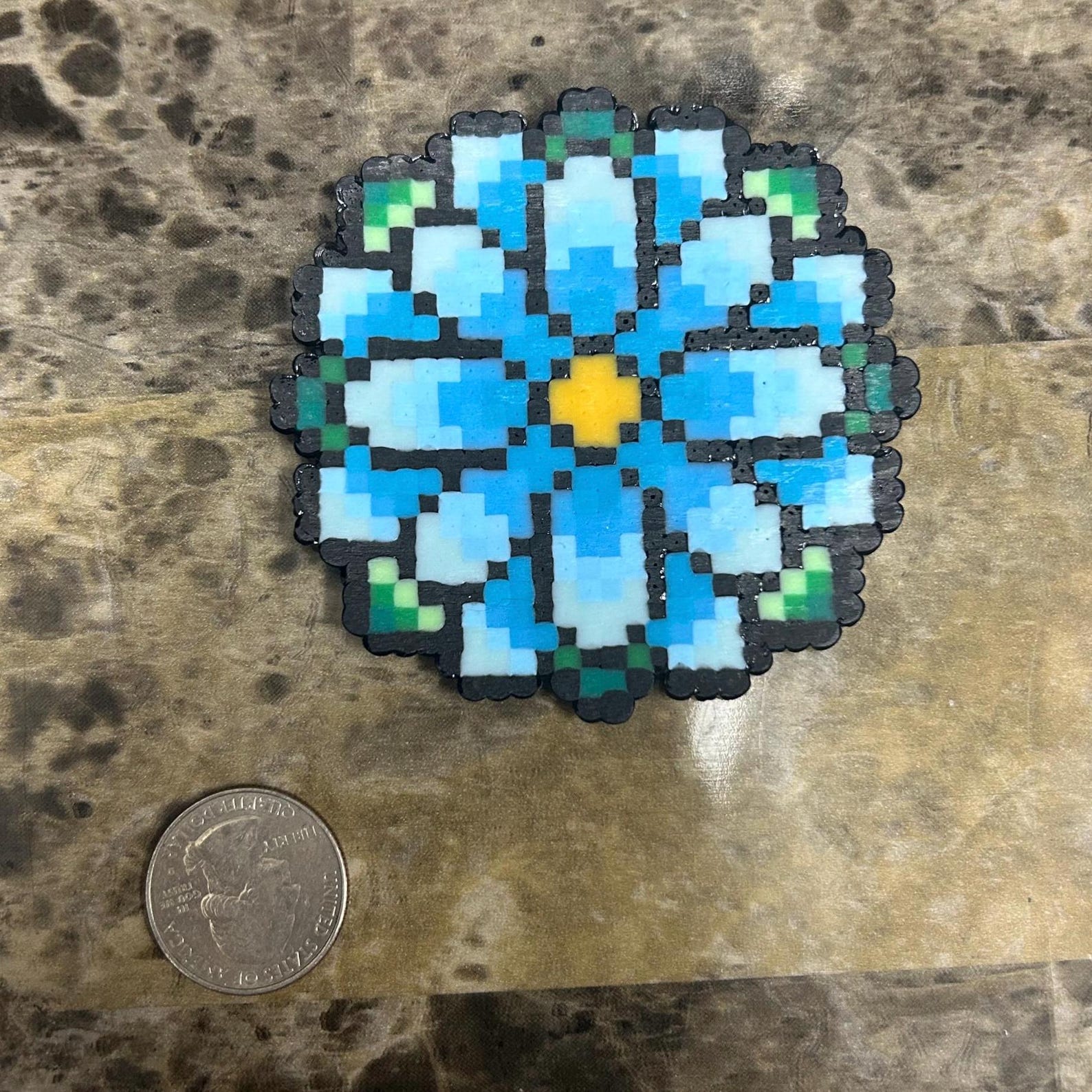 Flower Perler (can Be Turned Into Necklace Kandi) - Etsy