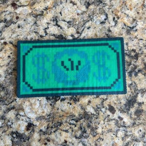 Bikini Bottom Dollar Perler (can Be Turned Into Necklace Kandi) - Etsy