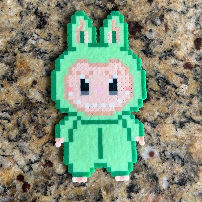 Labubu Perler Bead Pattern - Etsy