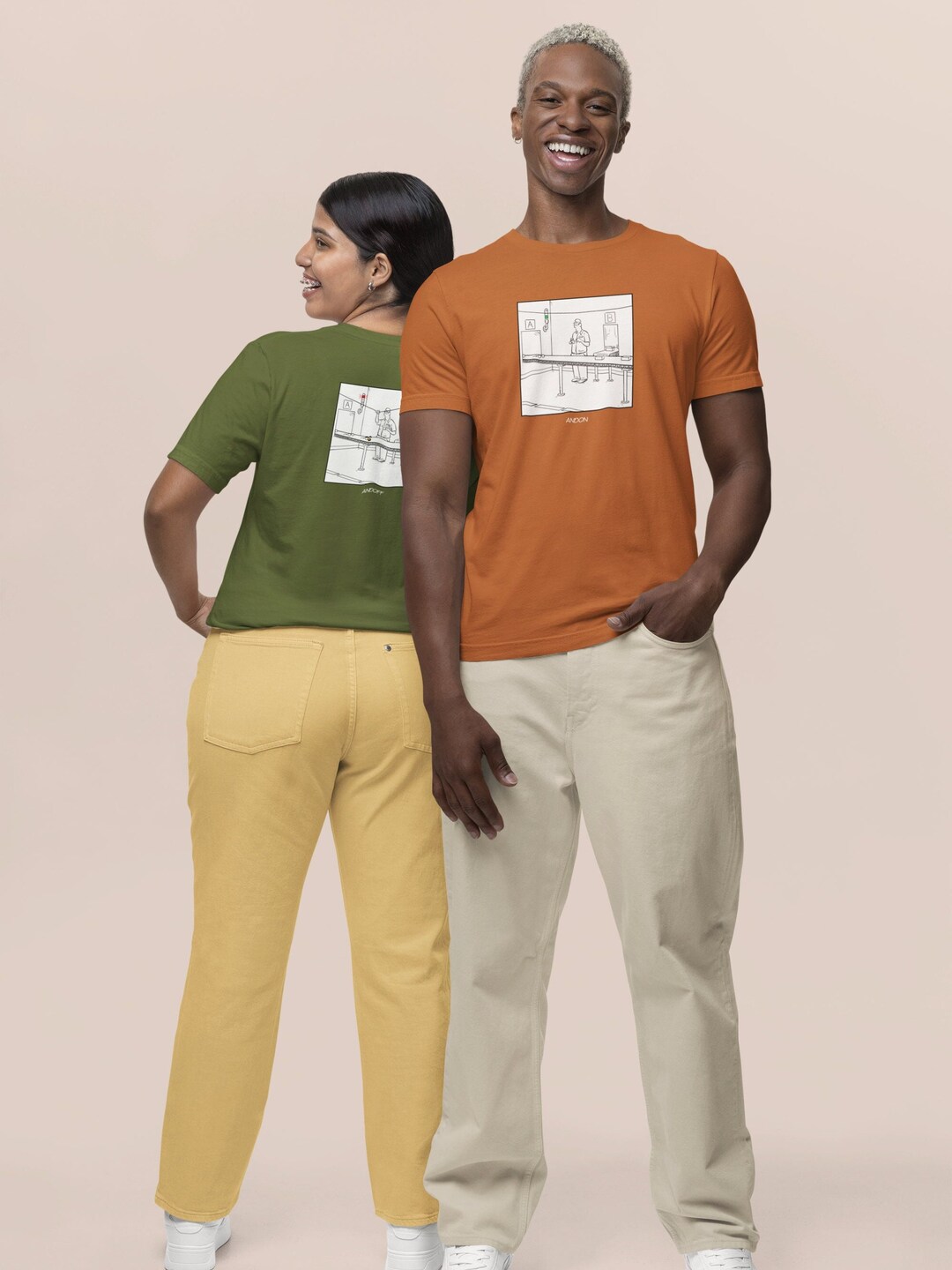 Buy Andon Humor T-shirt: Funny Lean Manufacturing Cartoon Online in ...