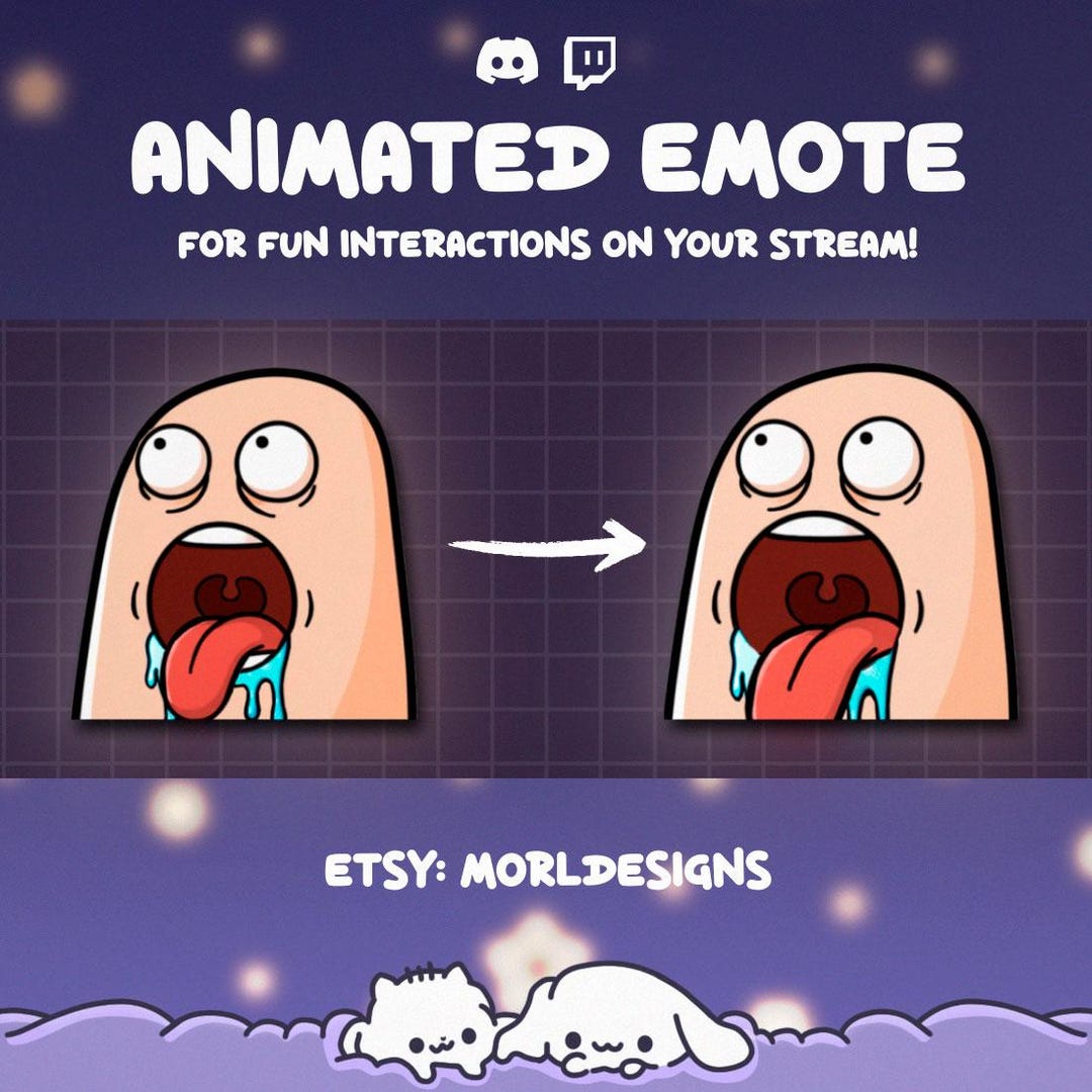 YES MOMMY Animated Emote: Twitch/discord/kick/youtube, Stream Gif ...