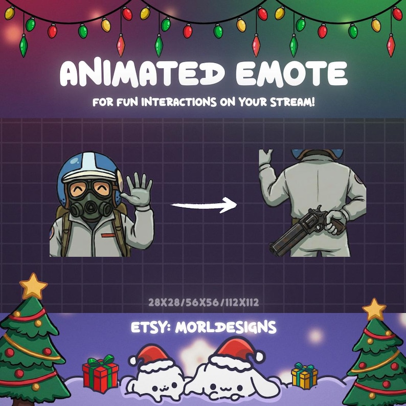 Animated ARC Raiders Emote: Friendly SUS . Twitch, Discord, Youtube ...