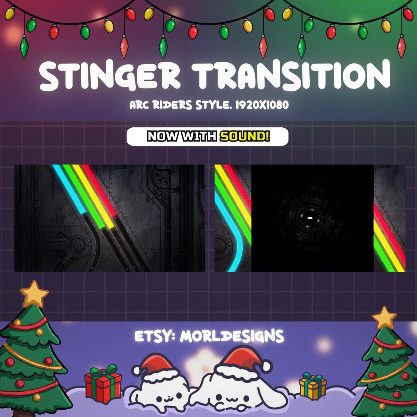 Arc Raiders Cinematic Stinger Transition - Animated Webm for Obs ...