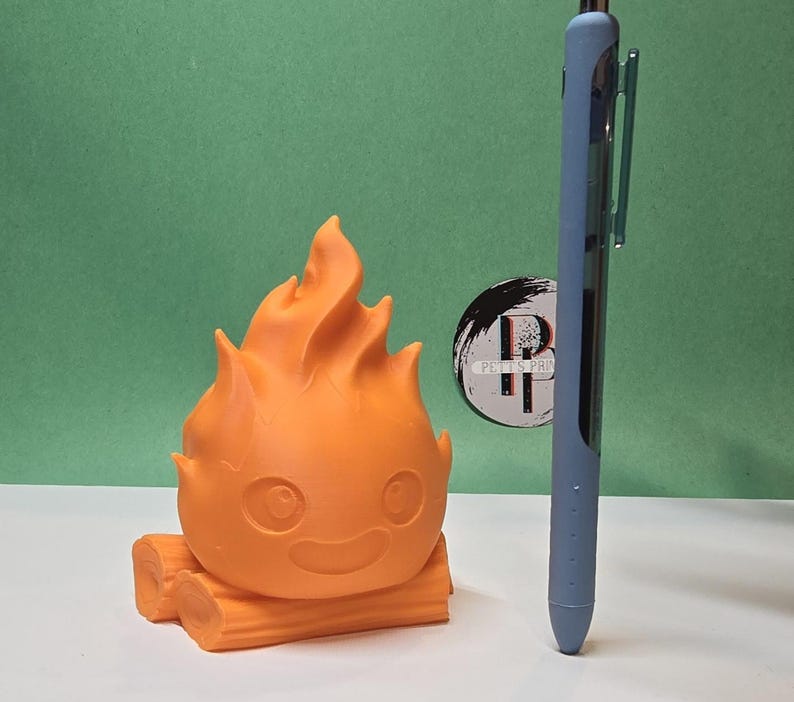 Studio Ghibli Howl's Moving Castle Calcifer Desk/shelf Charm - Etsy
