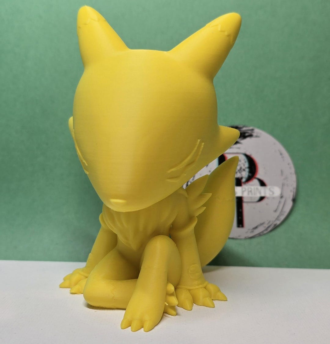 Digimon Digital Monster Renamon Desk/shelf Charm - Etsy