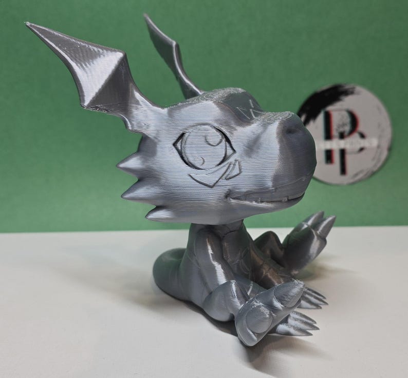 Digimon Digital Monster Guilmon Desk/shelf Charm - Etsy