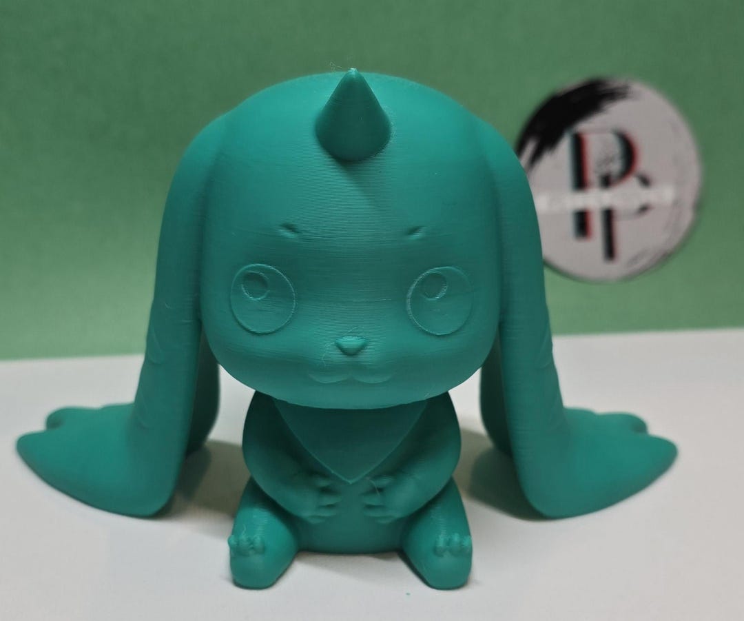 Digimon Digital Monster Terriermon Desk/shelf Charm - Etsy