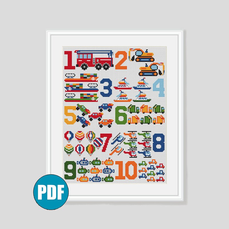 Nursery Cross Stitch - Etsy