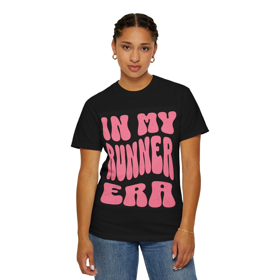 In My Runner Era Shirt, Women Tee, Running Era, T-shirt, Active ...