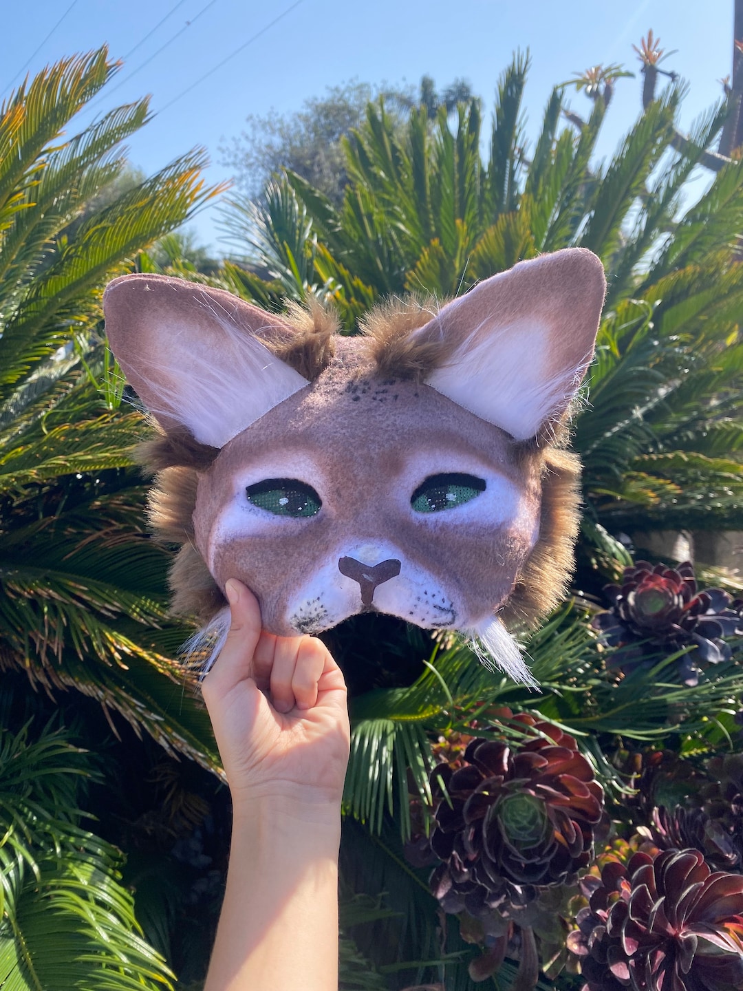 Bobcat Therian / Cosplay Mask REALLY HQ - Etsy