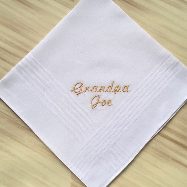Embroidered Handkerchief - Etsy