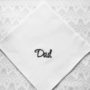 PERSONALIZED EMBROIDERED Mens Handkerchief With Name/phrase GIFT Box - Etsy