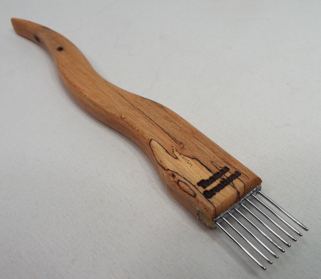 Travel Weaving Beater, Splatted Tamarind, Weaving Beater, Tapestry ...