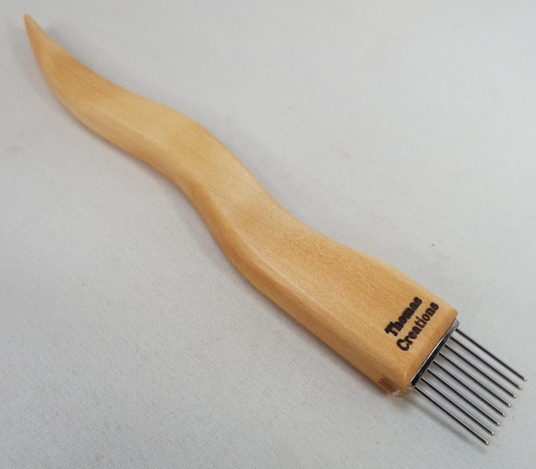 Travel Weaving Beater, Box Elder, Mini Travel Weaving Beater, Tapestry ...