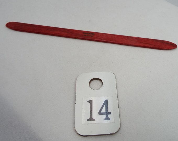 Shed Stick, Weaving Sword, Mini Batten, Dark Red, 14, Dymondwood ...