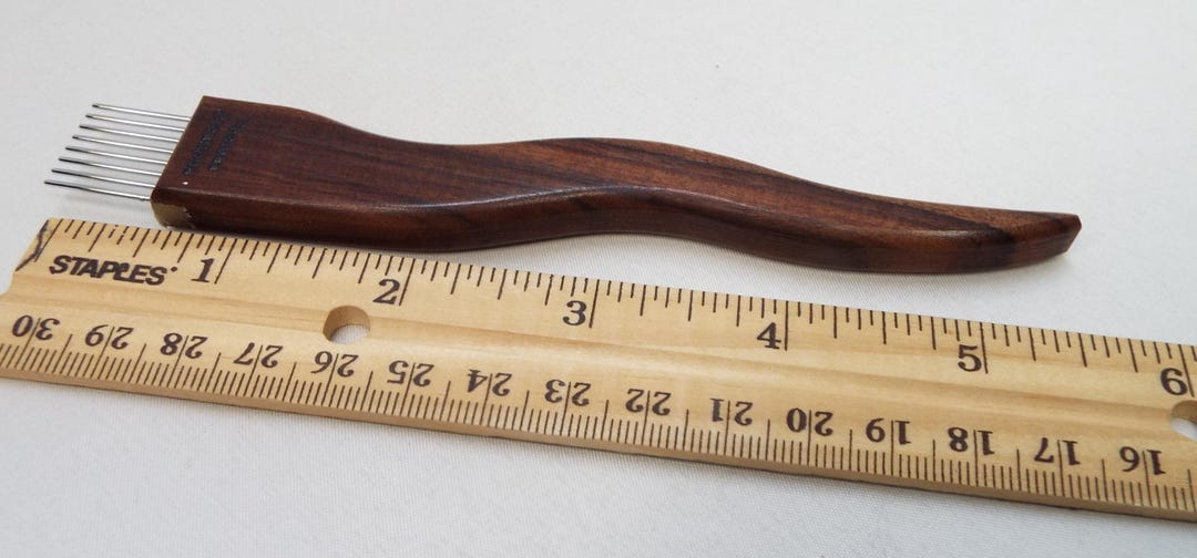 Travel Weaving Beater, Morado, Mini Travel Weaving Beater, Tapestry ...