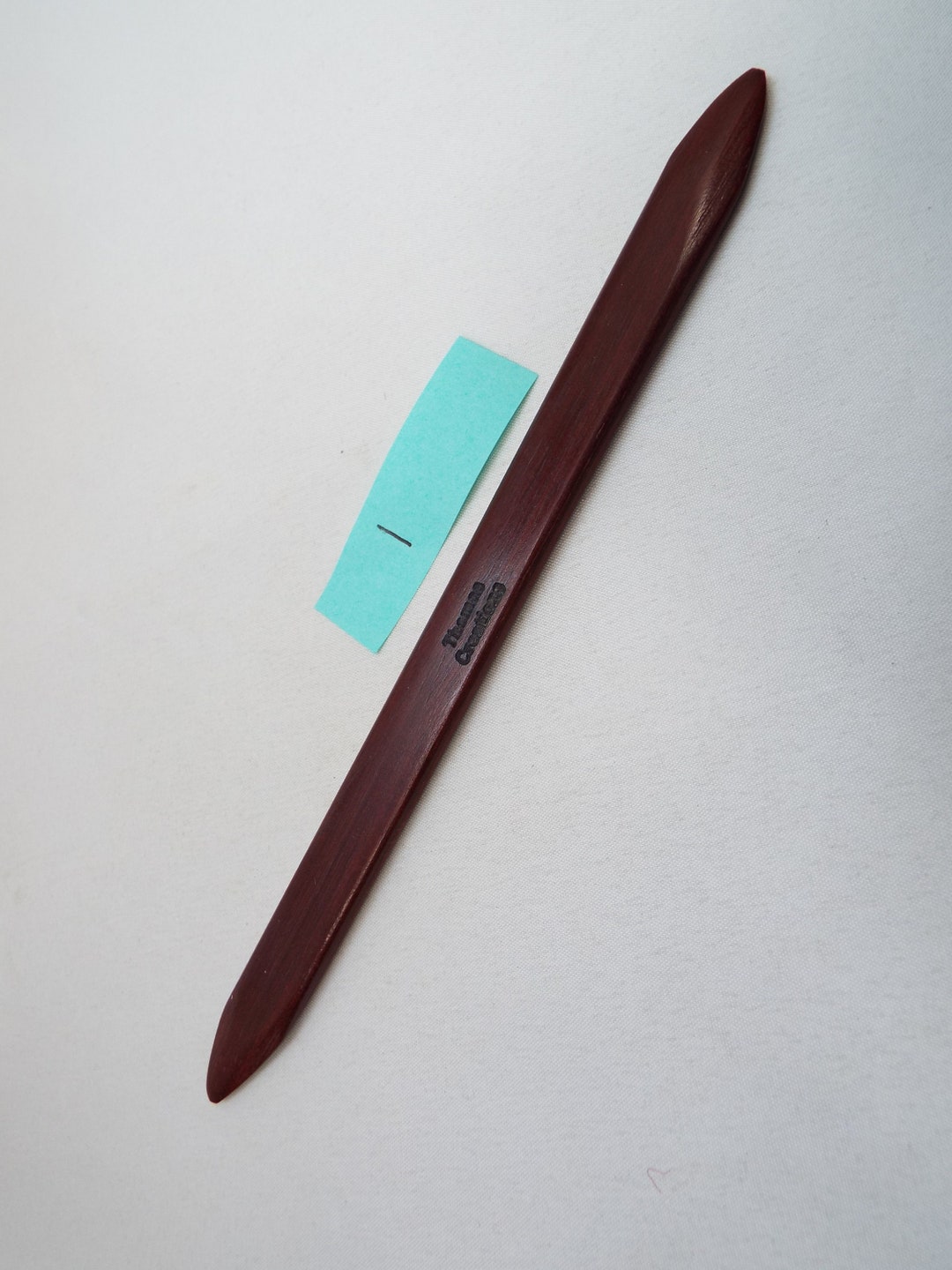 Shed Stick, Weaving Sword, Bloodwood, 7 Inch, Weaving, Small Loom ...