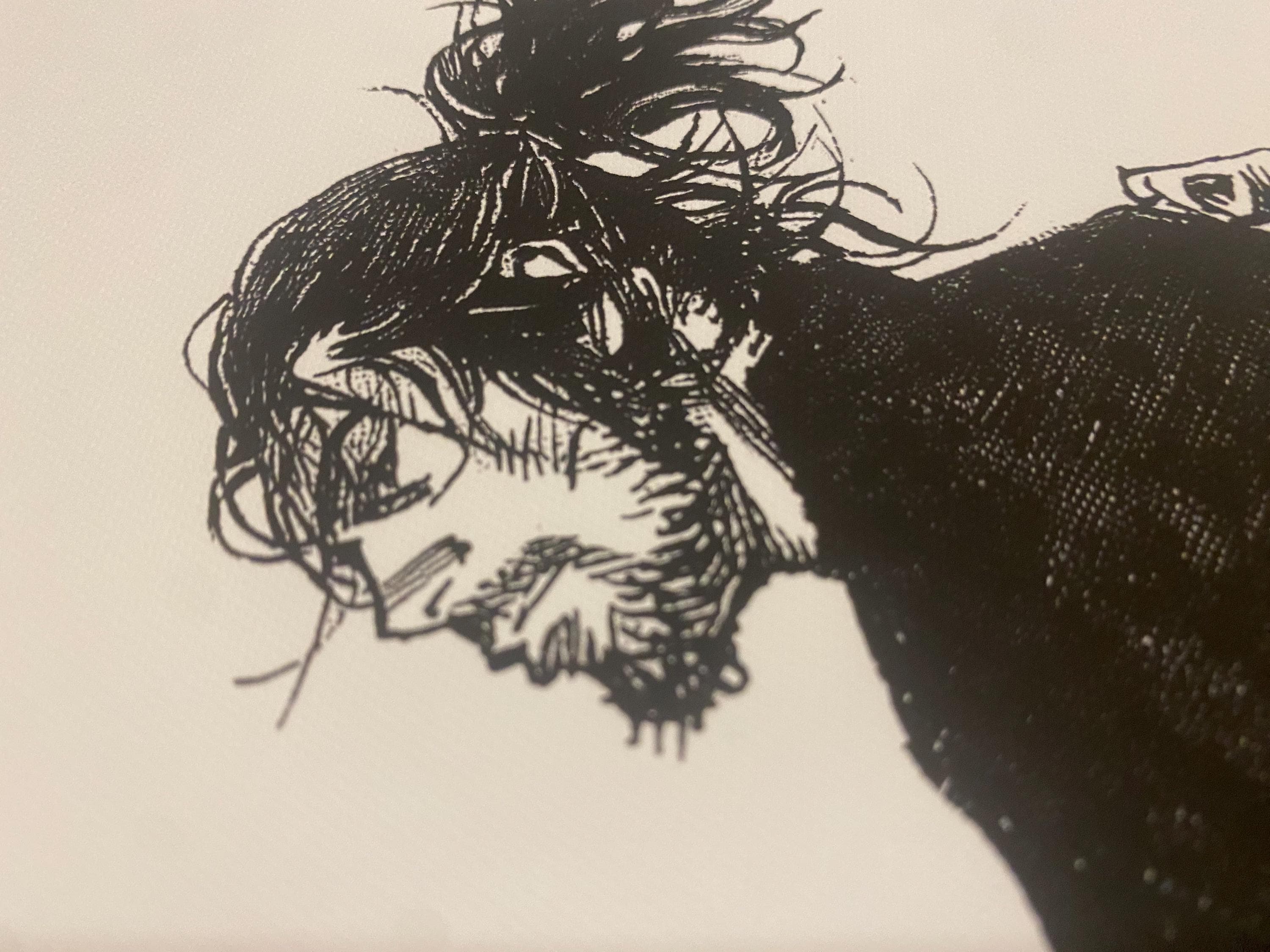Miyamoto Musashi, Japanese Print Manga Canvas Poster, - Etsy