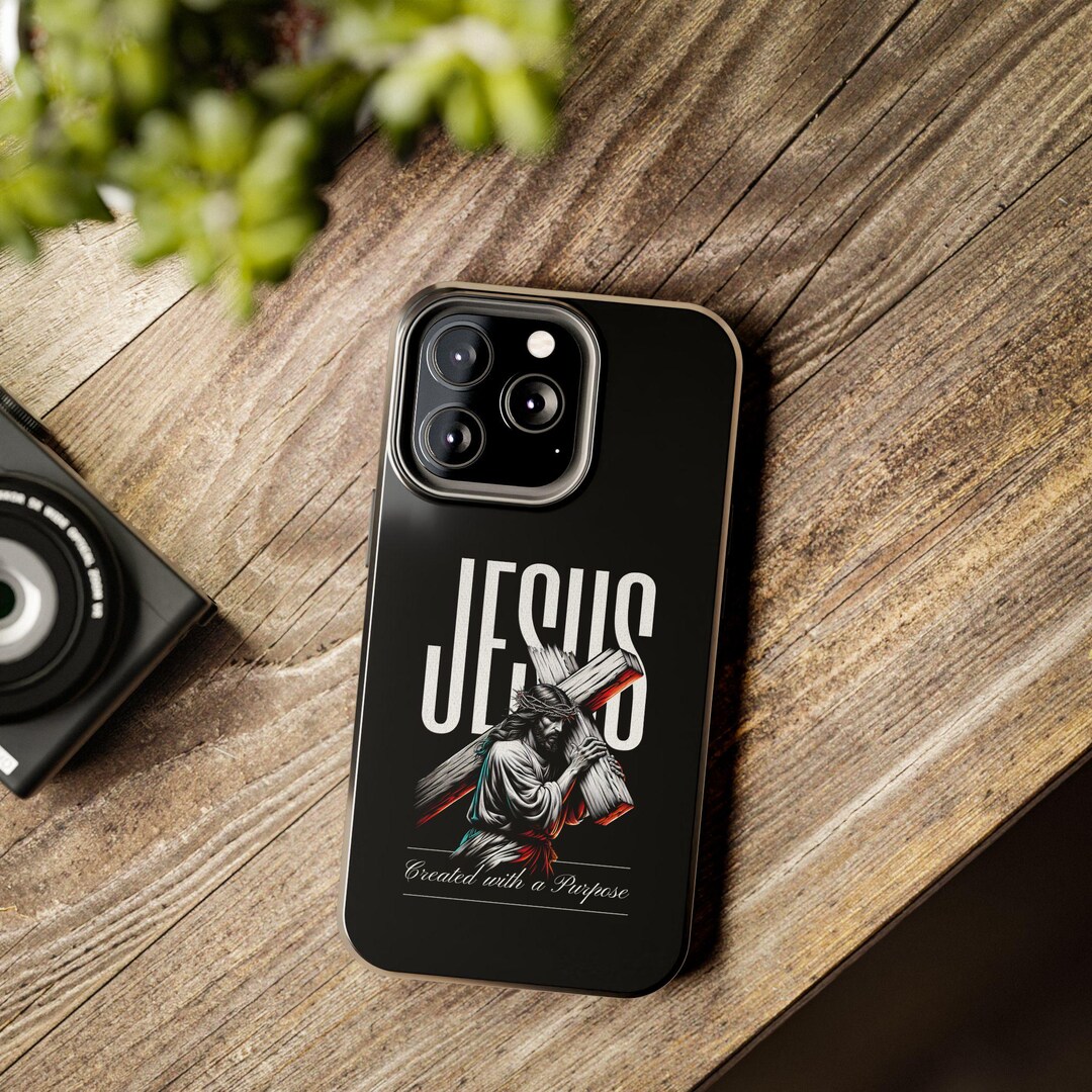 IPhone 16 Inspirational Jesus Phone Case Tough Phone Cases for ...