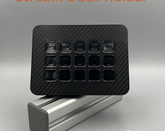 Pc Usb Stream Deck Button Box 17 Functions Back-lit Red for Simracing ...