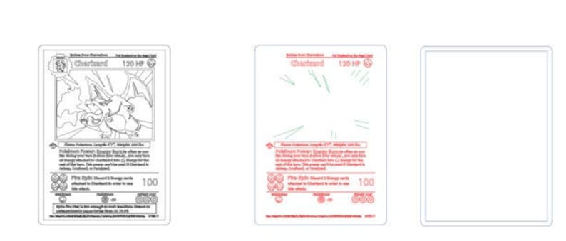 SVG Charzard Pokémon Card Cut File - Etsy