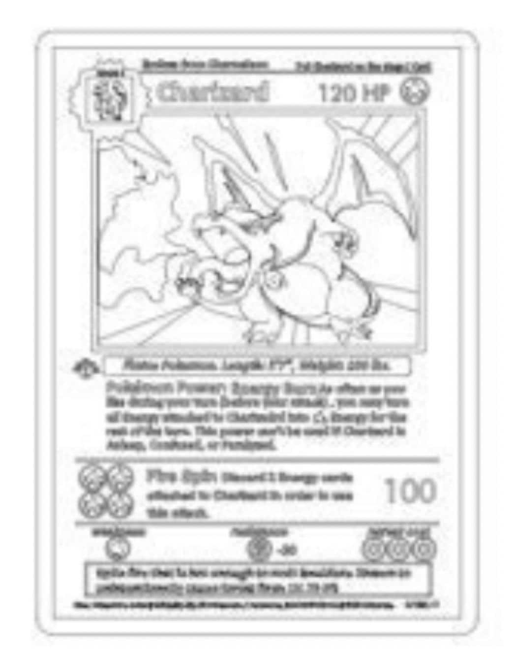 SVG Charzard Pokémon Card Cut File - Etsy