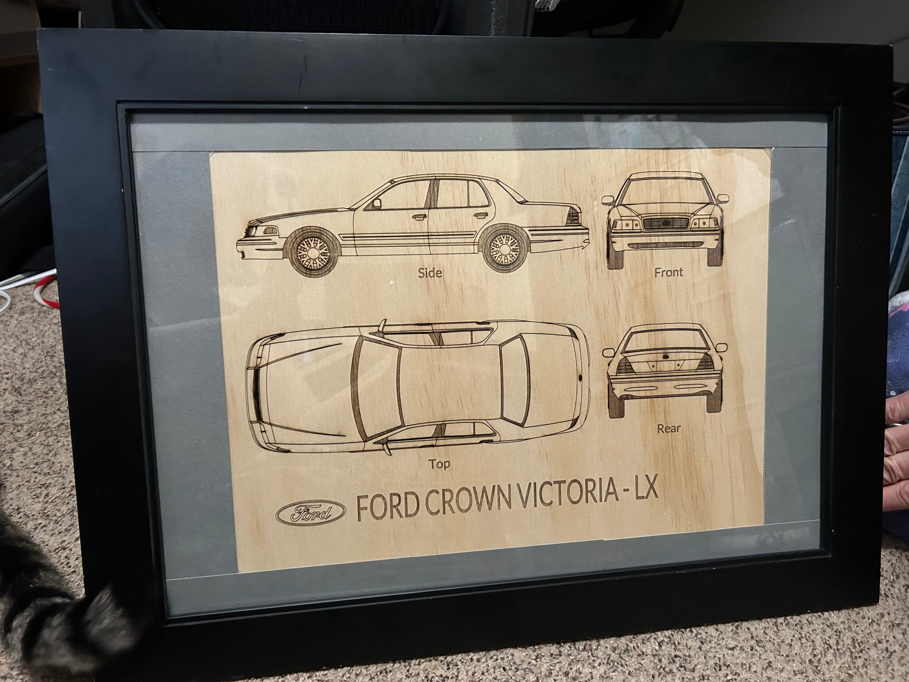 SVG Ford Crown Victoria Cut File - Etsy