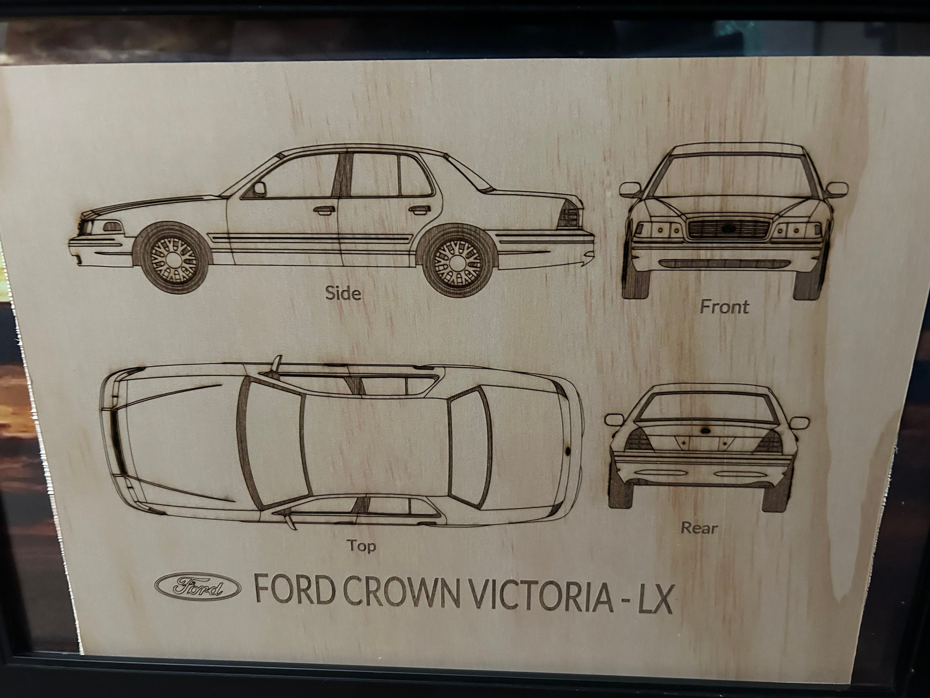 SVG Ford Crown Victoria Cut File - Etsy