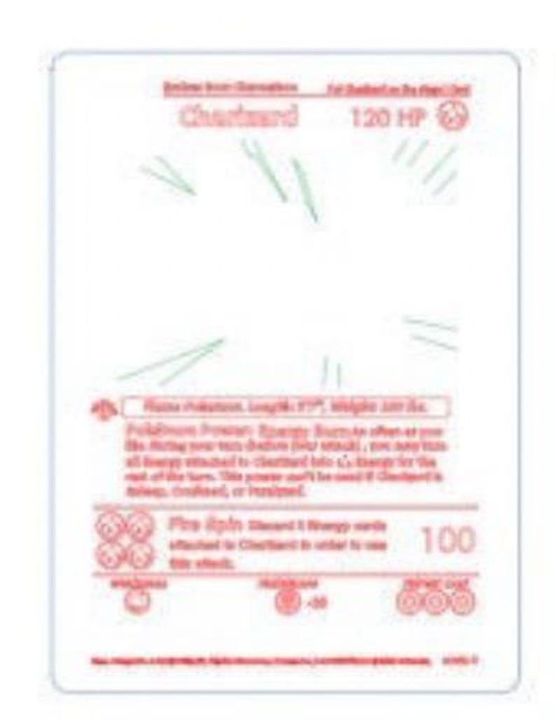 SVG Charzard Pokémon Card Cut File - Etsy