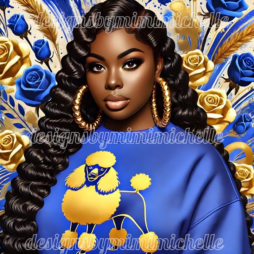 Sigma Gamma Rho Sorority Inc, 1922, Greek, Digital Download, Blue and ...