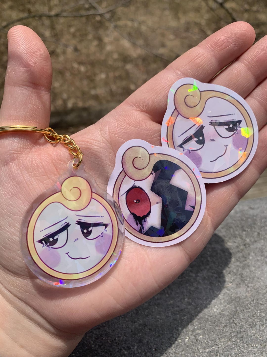 Roblox Dandy's World Glisten + Twisted Glisten | Acrylic Charm ...