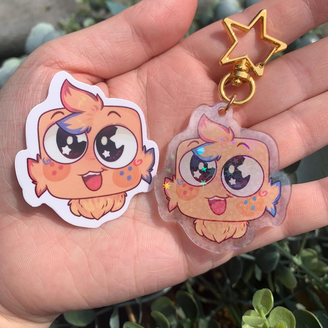 Roblox Dandy's World Goob | Acrylic Charm/keychains & Stickers - Etsy