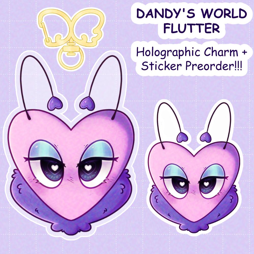 Roblox Dandy's World Flutter Keychains/acrylic Charm + Stickers - Etsy