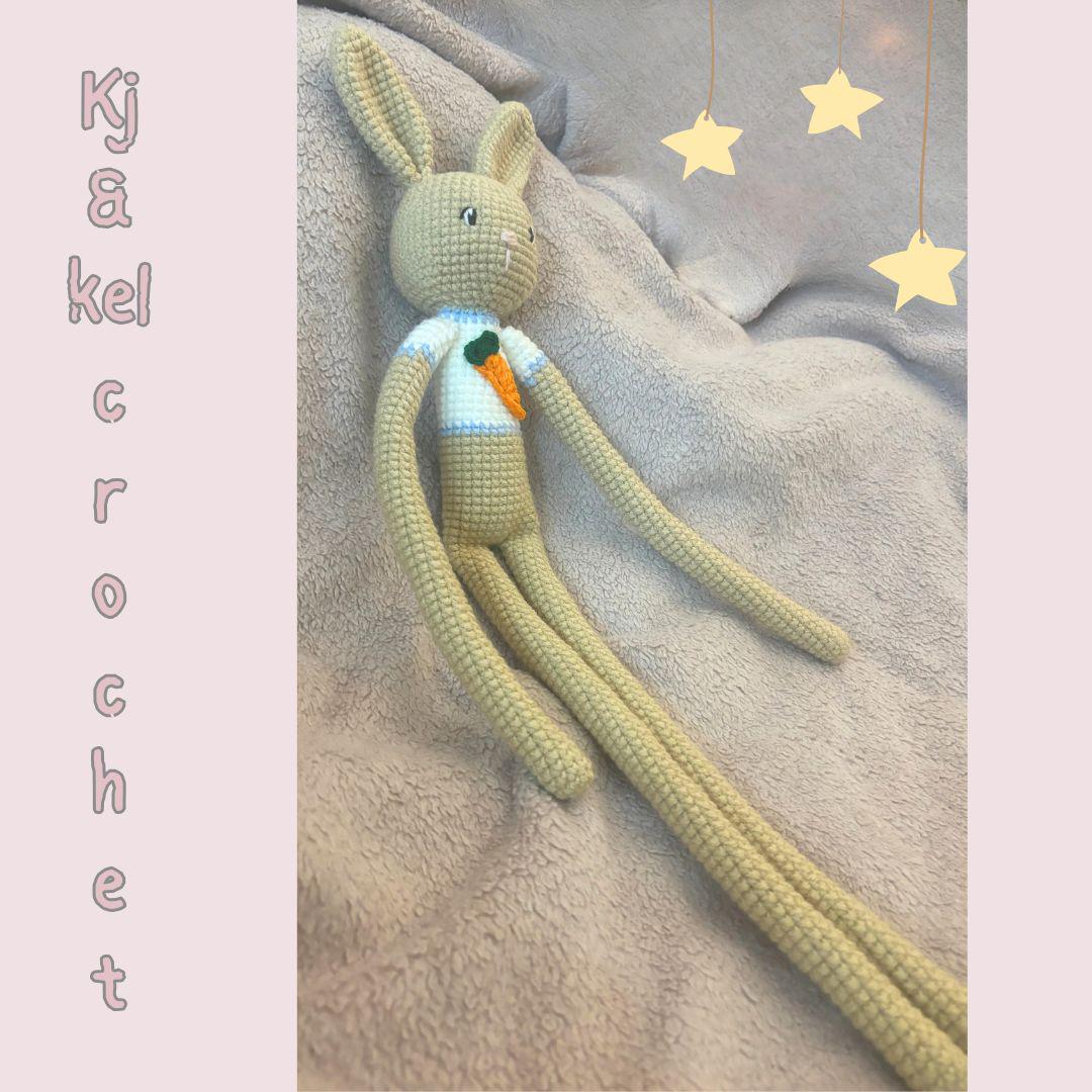 Bunny Long Legs - Crochet Plushie - Amigurumi - Stuffed Animal - Etsy
