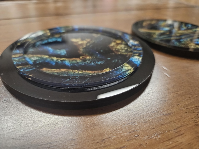 Acrylic Top Coasters - 2 Sizes - SVG Laser File - Etsy